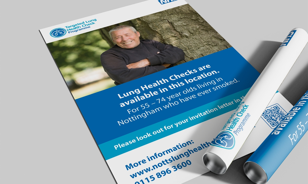 NHS Targeted Lung Health Check Programme - DW Design & Print